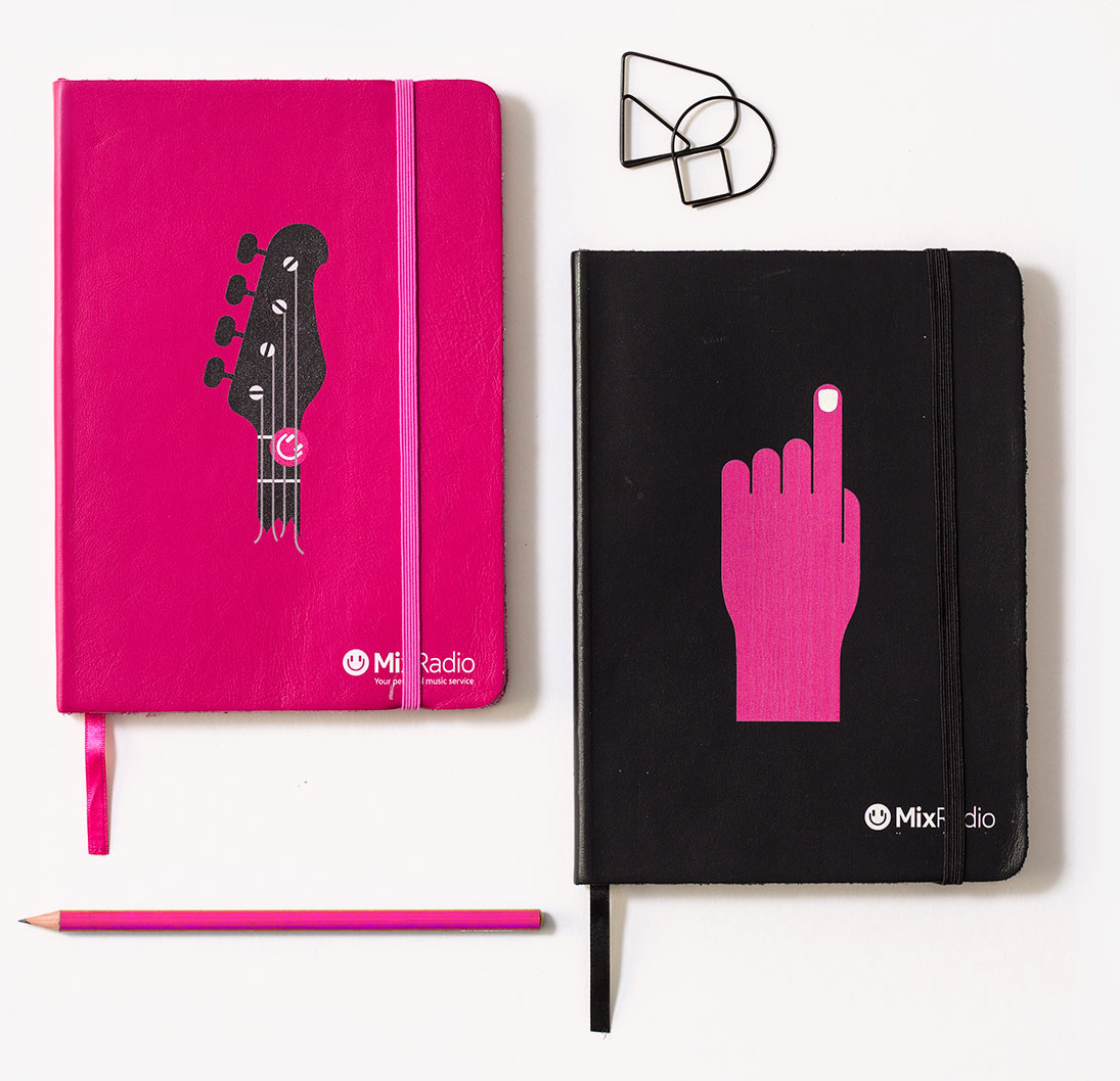 UV Printed Cover BusDiarieiness Bookblock Custom Made Diaries