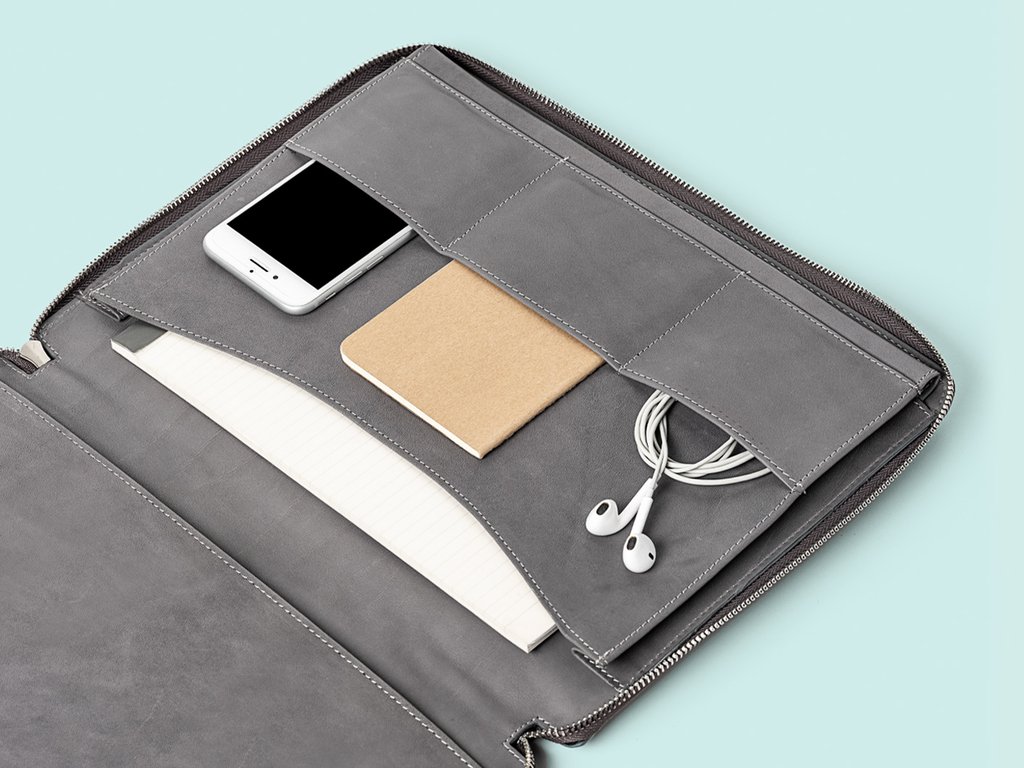 A4 Zipped Folder | Bookblock | Custom Notebooks, Journals and Stationery