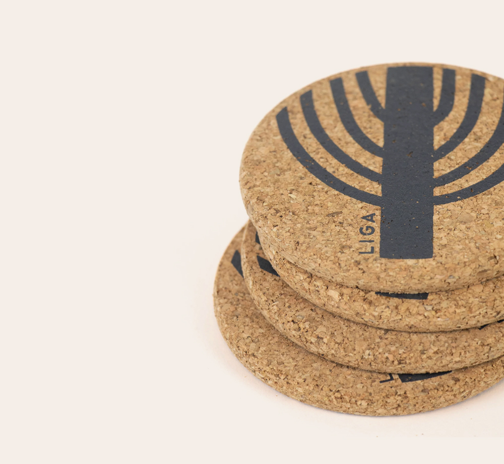 Cork Coaster | Bookblock | Custom Notebooks, Journals and Stationery