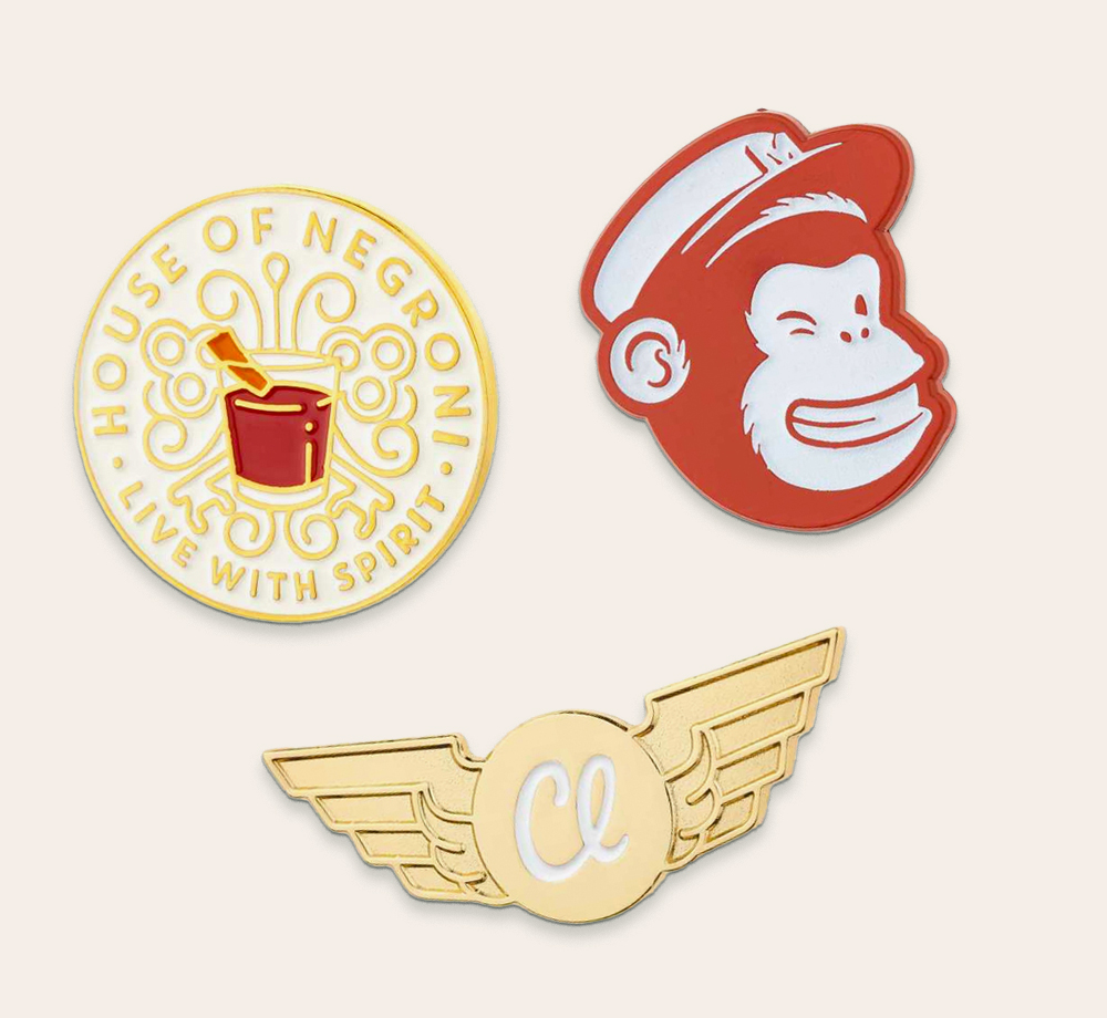 Enamel Pin Badge | Bookblock | Custom Notebooks, Journals and Stationery