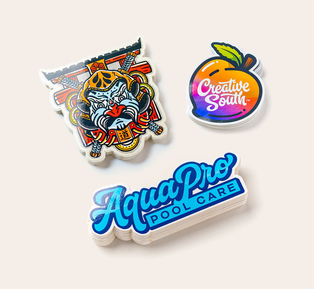 Custom Vinyl Stickers | Bookblock | Custom Notebooks, Journals and ...