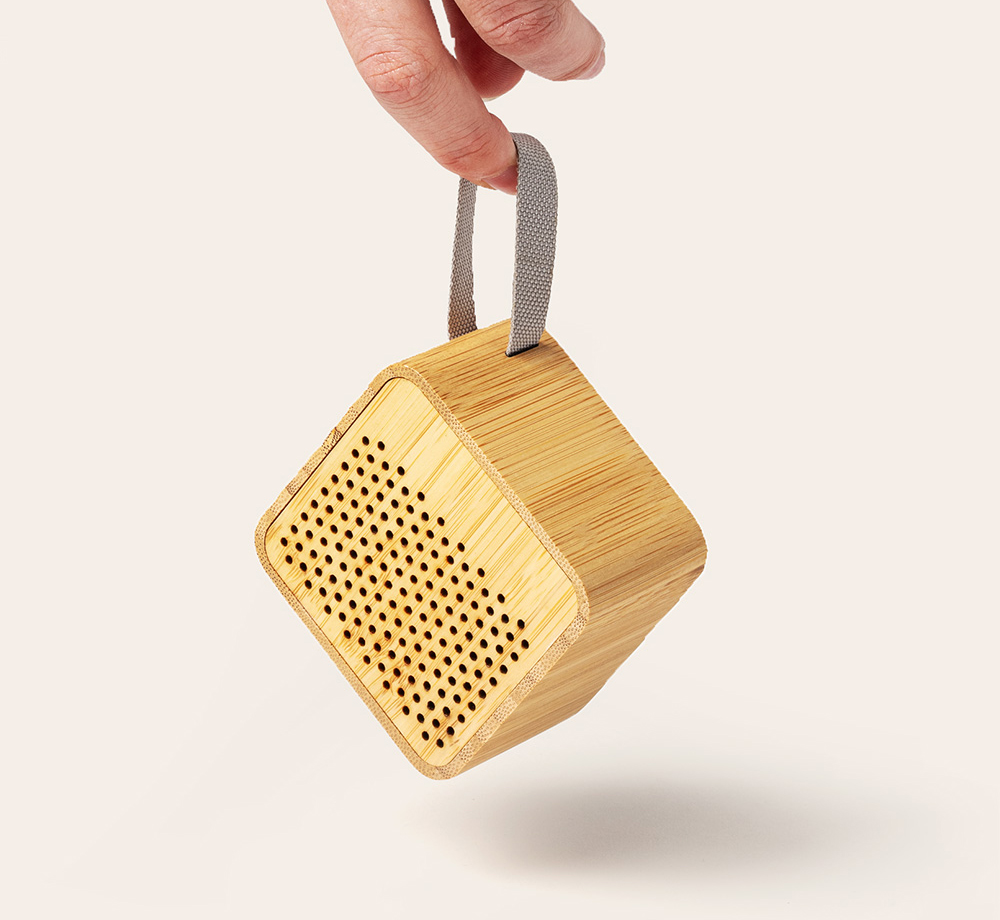 Bamboo Bluetooth® Speaker | Bookblock | Custom Notebooks, Journals and Stationery
