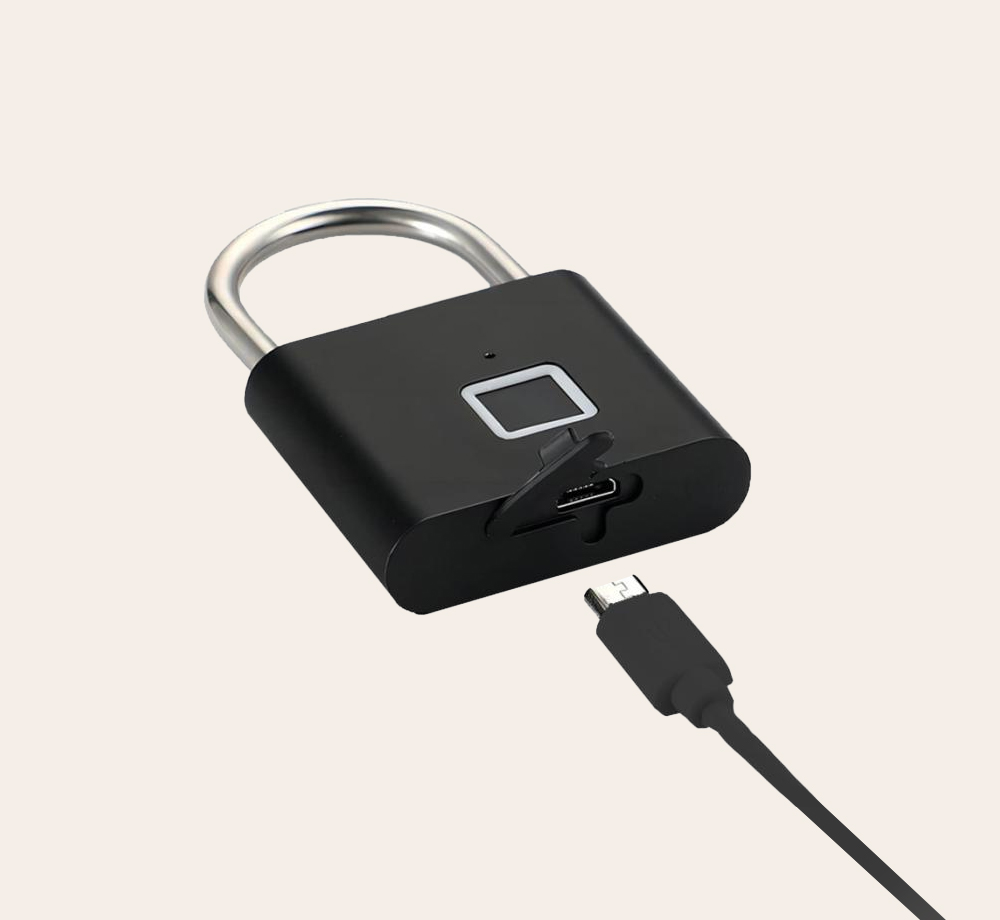 Smart Fingerprint Padlock | Bookblock | Custom Notebooks, Journals and ...