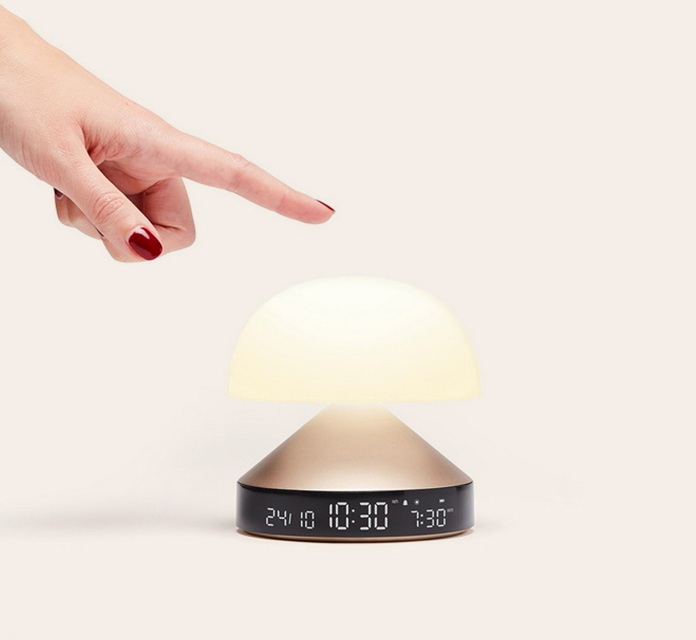 Mina Sunrise Alarm Clock Lamp | Bookblock | Custom Notebooks, Journals and Stationery