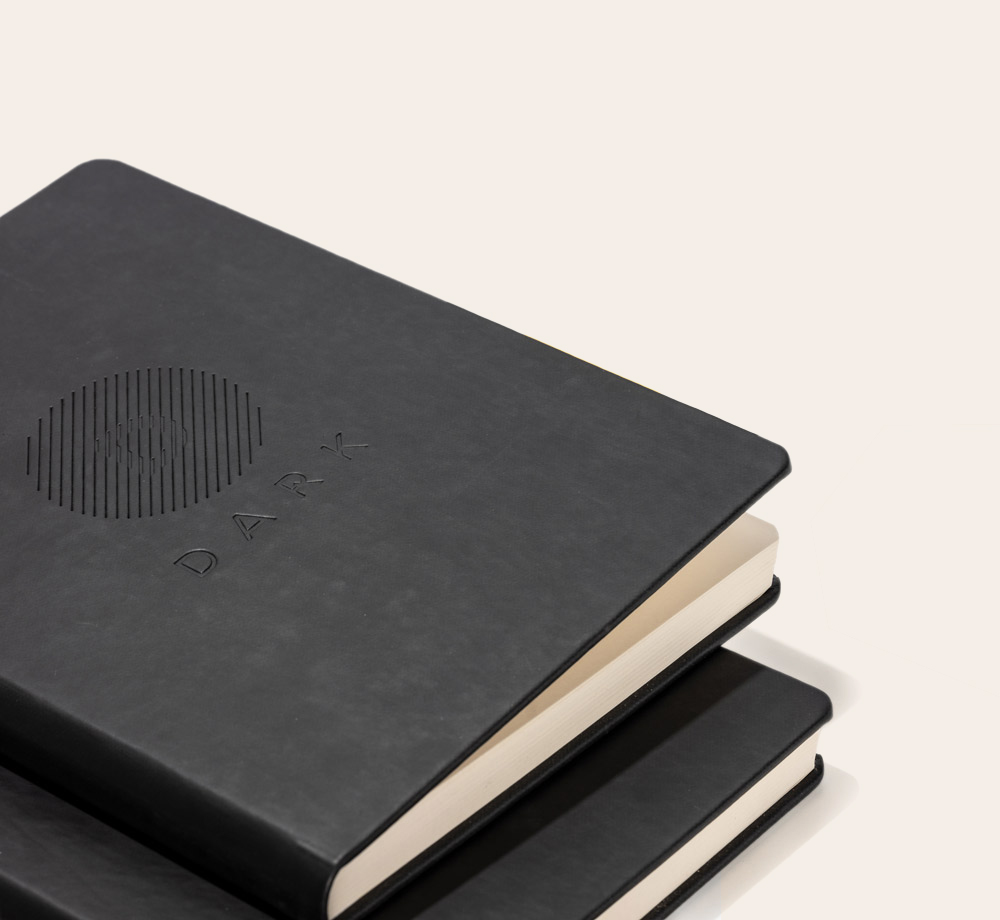 Everyday Faux Leather Notebook | Bookblock | Custom Notebooks, Journals ...