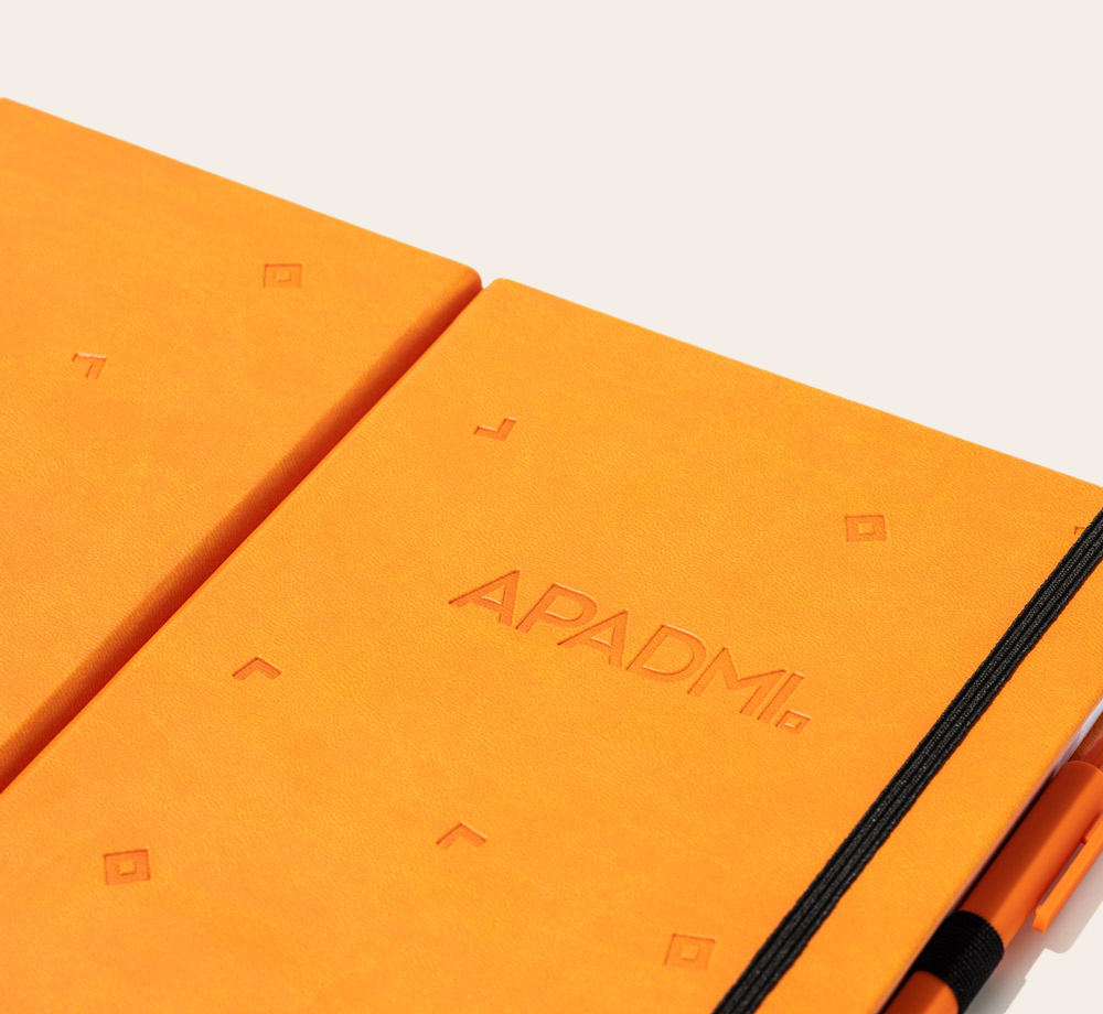 Everyday Faux Leather Notebook | Bookblock | Custom Notebooks, Journals ...