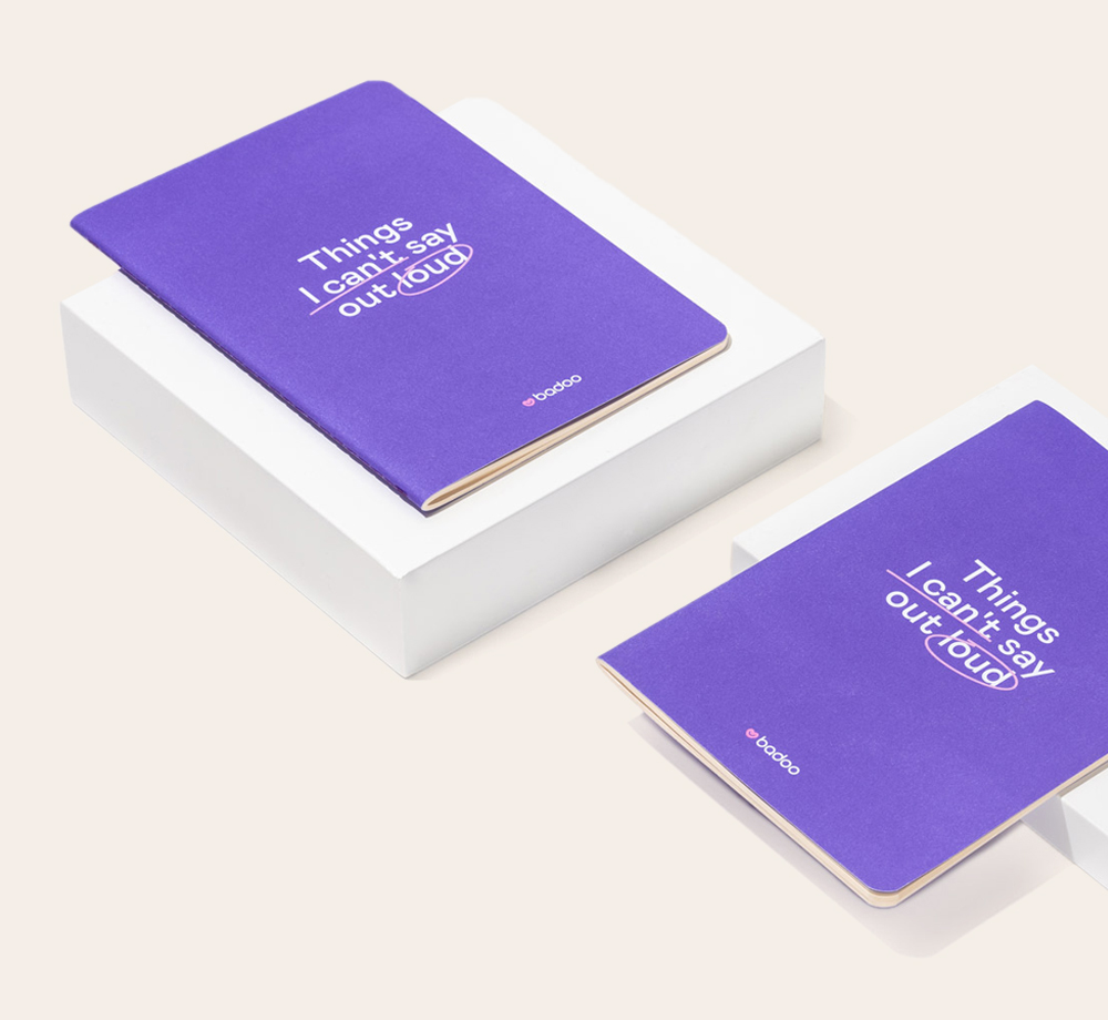 Printed Cover Soft Touch Cahier | Bookblock | Custom Notebooks ...