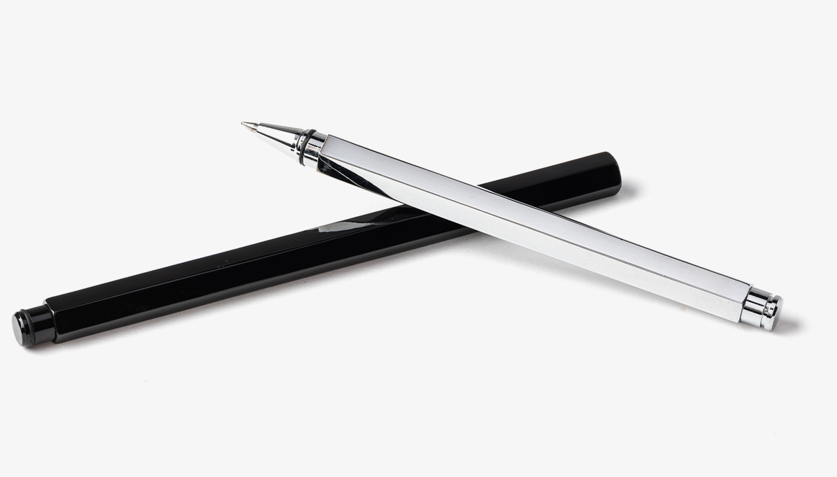 Hexagon Rollerball Pen | Bookblock | Custom Notebooks, Journals and ...