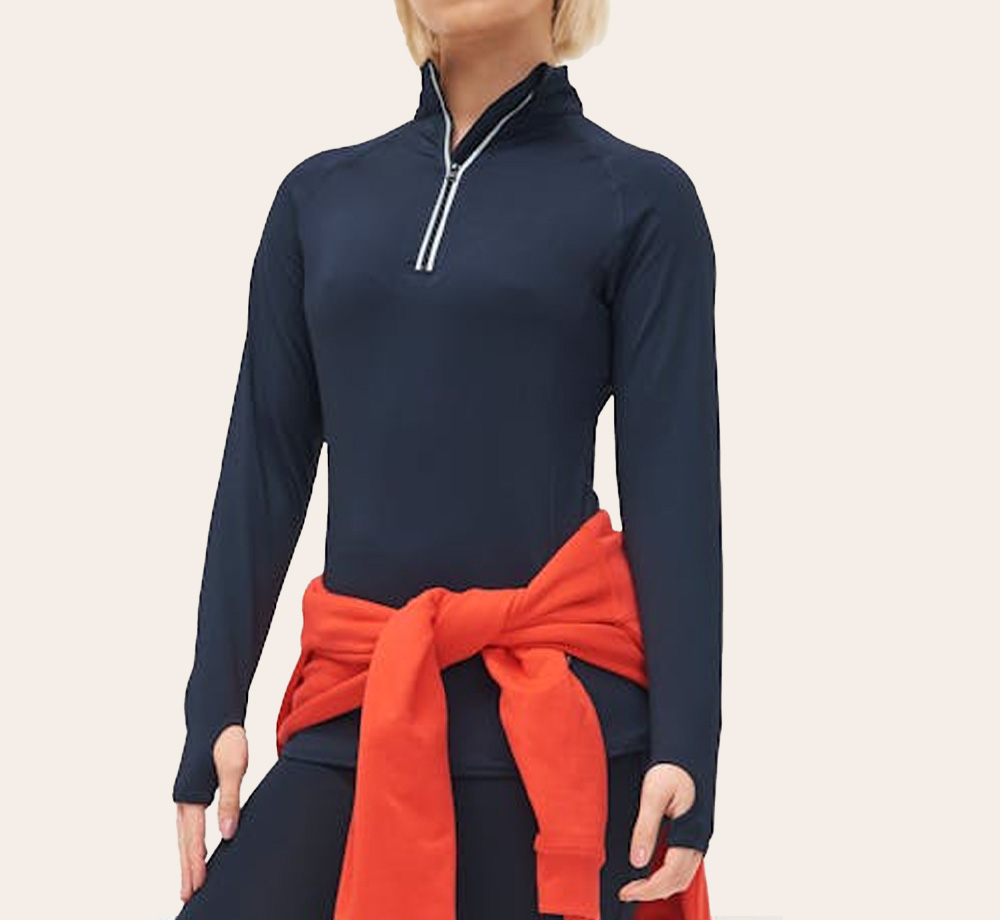 Cool Flex Long Half-zip Top | Bookblock | Custom Notebooks, Journals ...