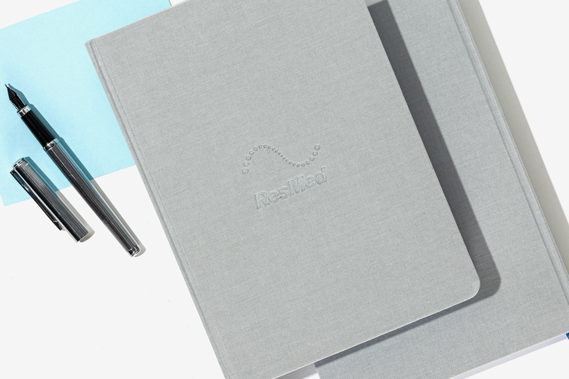 Clothbound Customisable Notebook | Business.Bookblock.com