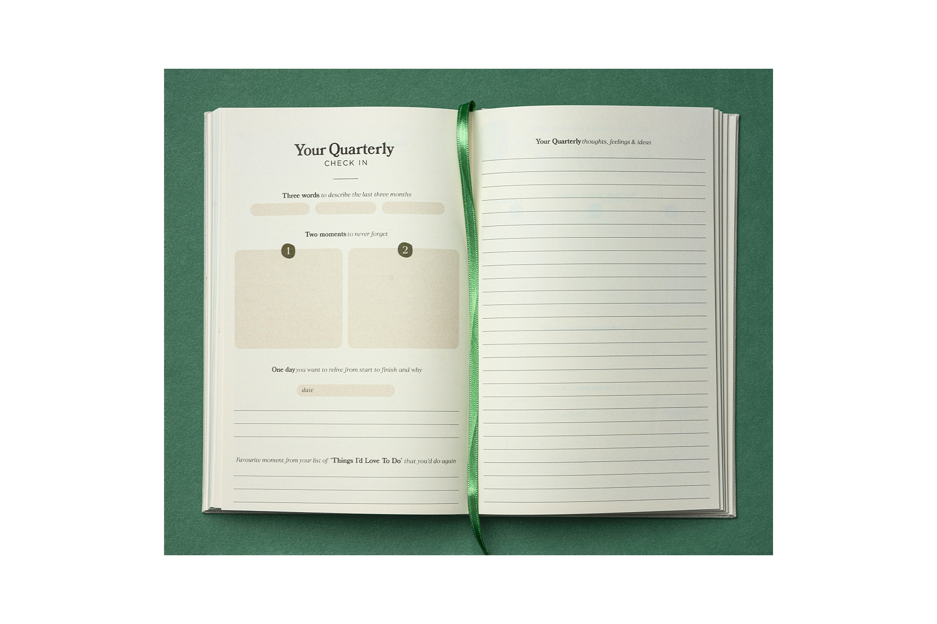 Dear Sunday Clothbound Diary | Bookblock | Custom Notebooks, Journals ...